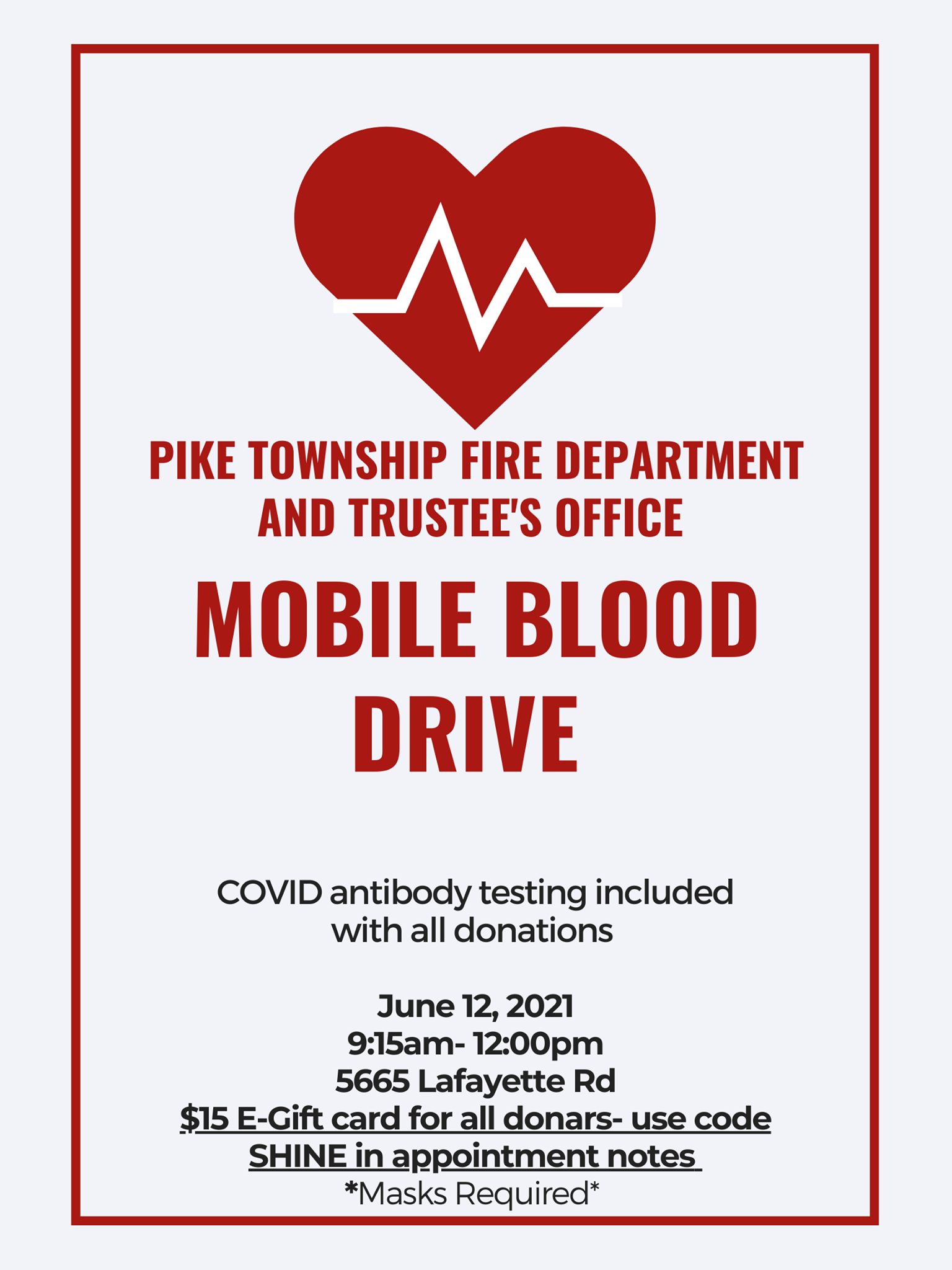 Community Outreach - Visit Pike Township