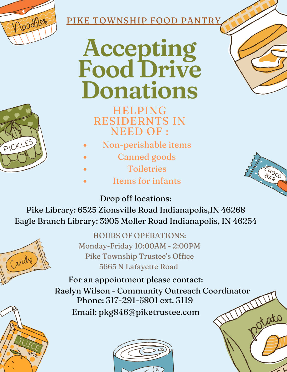 Food Pantry - Visit Pike Township